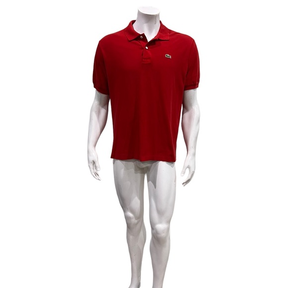 Lacoste | Shirts | Lacoste Mens Red Polo Shirt | Poshmark